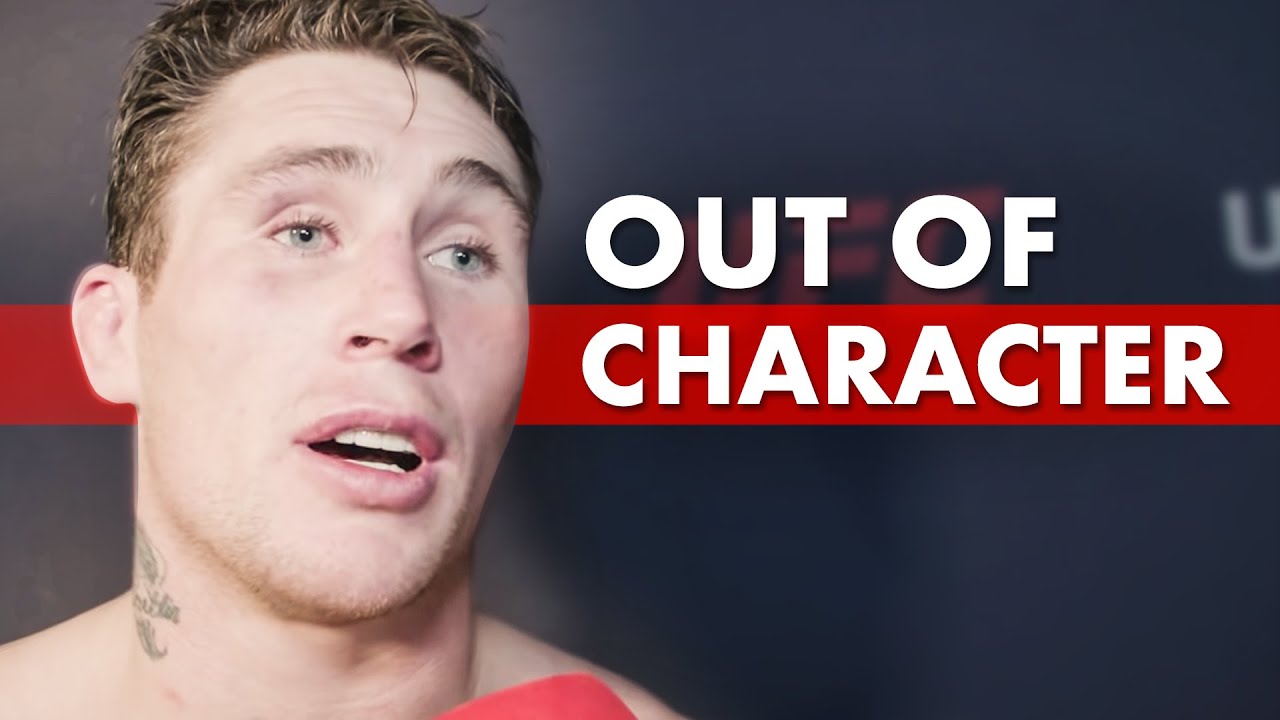10 Out of Character Moments in MMA History - YouTube