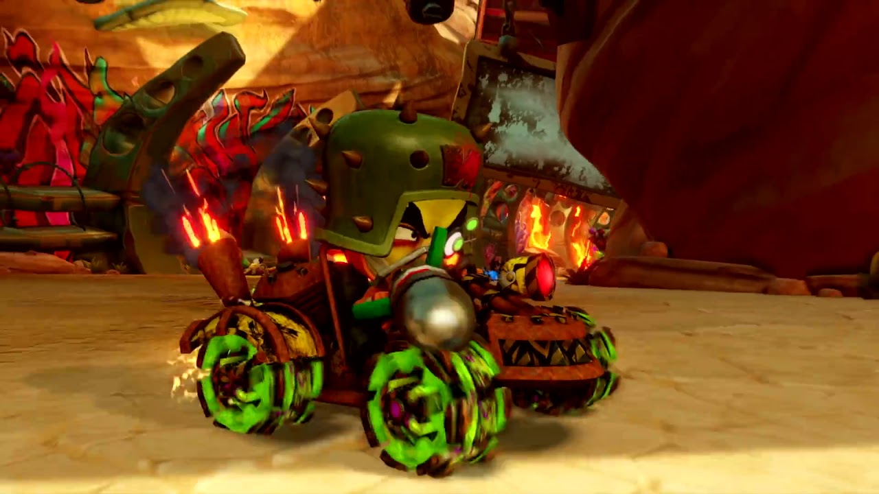 Crash Team Racing Nitro Fueled Rustland Grand Prix Trailer - YouTube