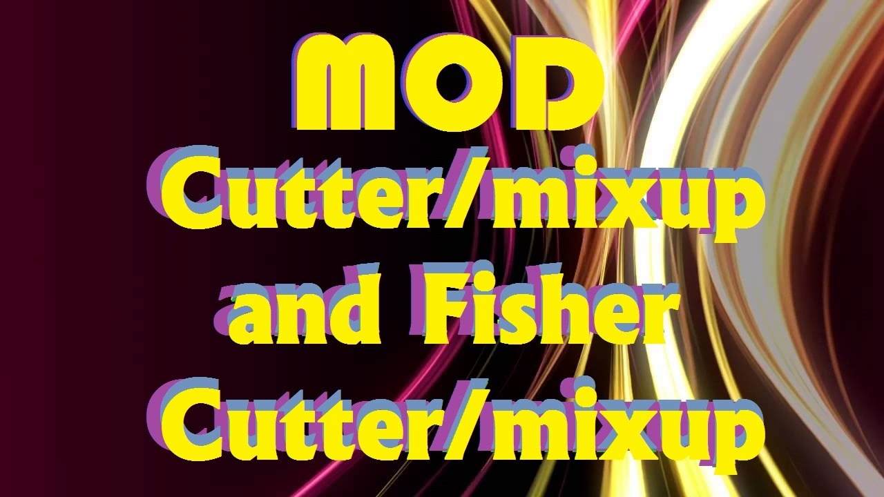 Making a Cutter cube and Fisher Cutter cube mod. - YouTube