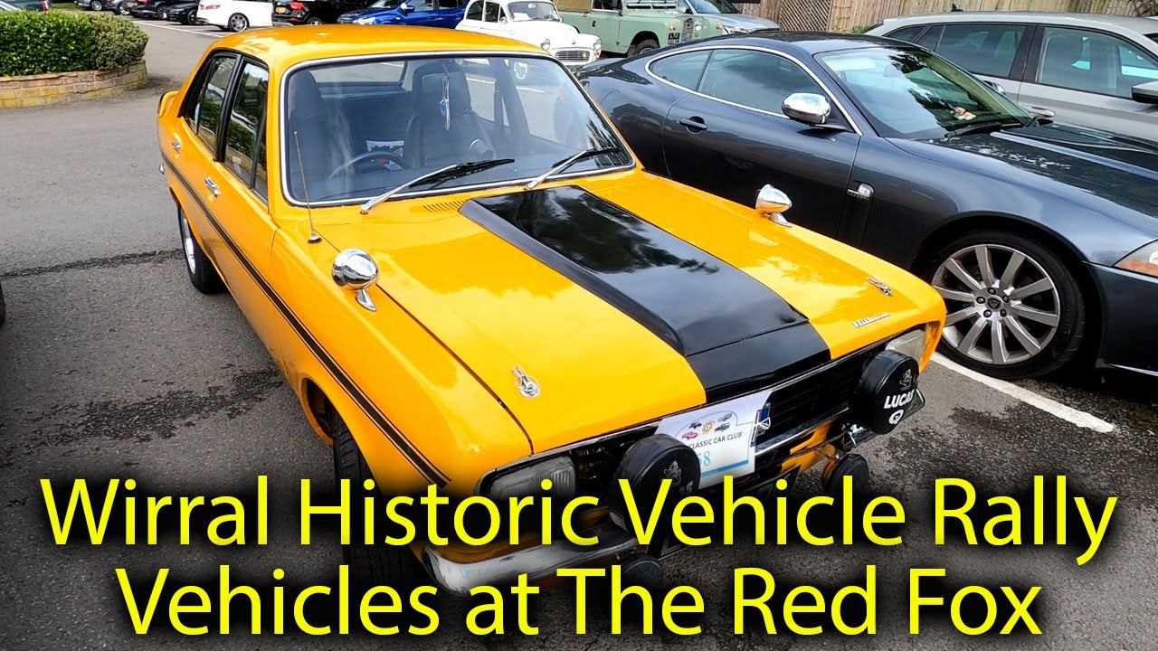 A Glimpse into Automotive History: Wirral Historic Vehicle Rally, Red ...