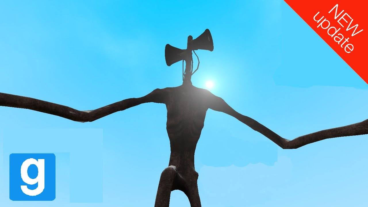 GMOD SIREN HEAD NEW UPDATE!! Garry's Mod [Siren Head Trevor Henderson ...
