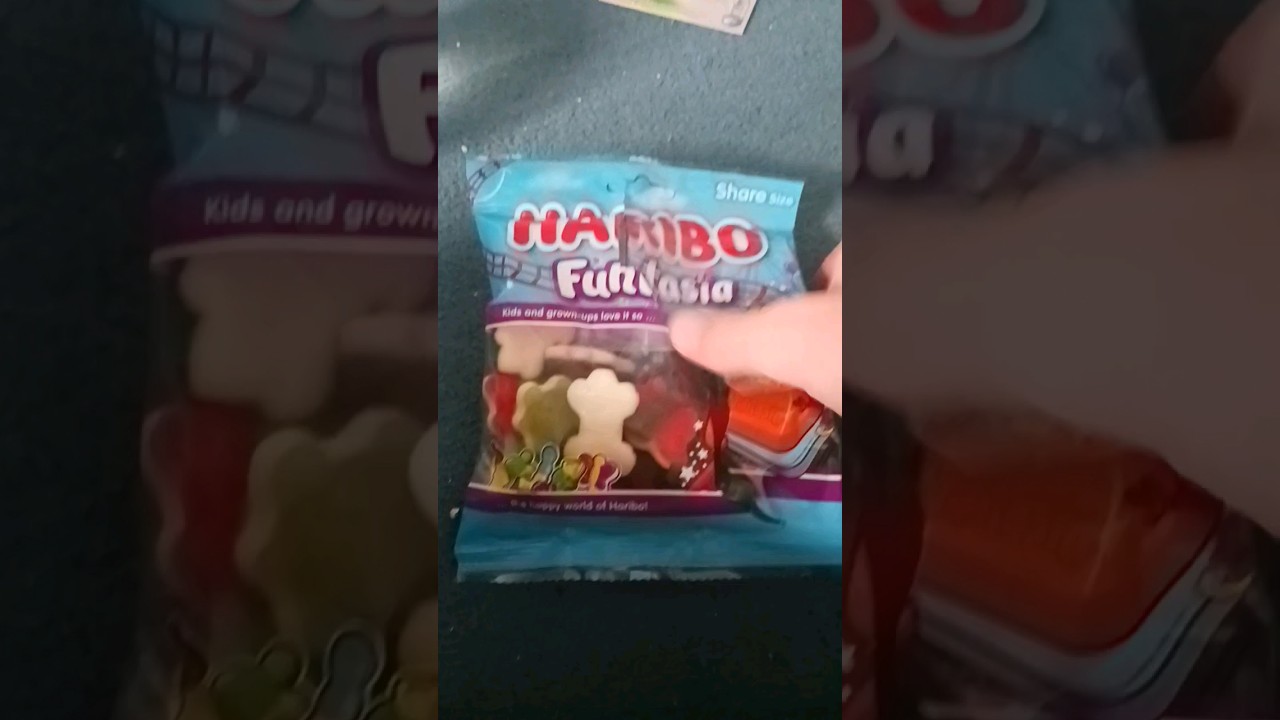 Eating Haribo Funtasia #shorts - YouTube