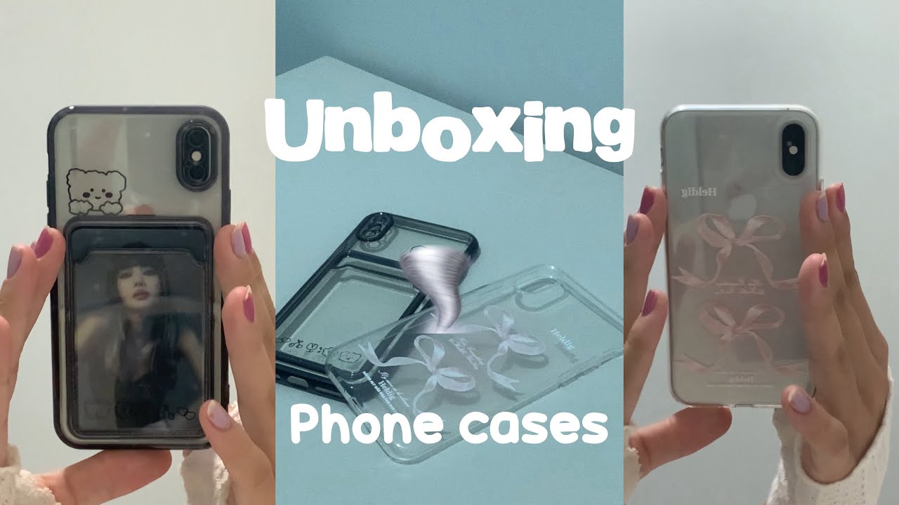 Unboxing phone cases ! - YouTube