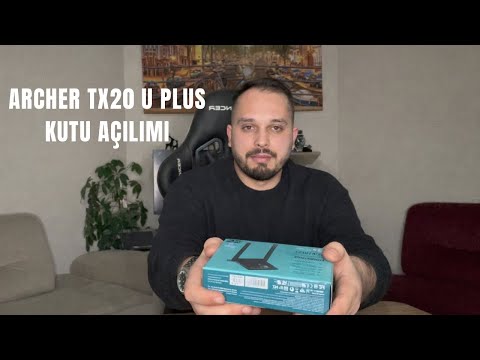 TP-Link Archer TX20U Plus Kutu Açılımı | Wi-Fi 6 USB Adaptör İncelemesi 🔥