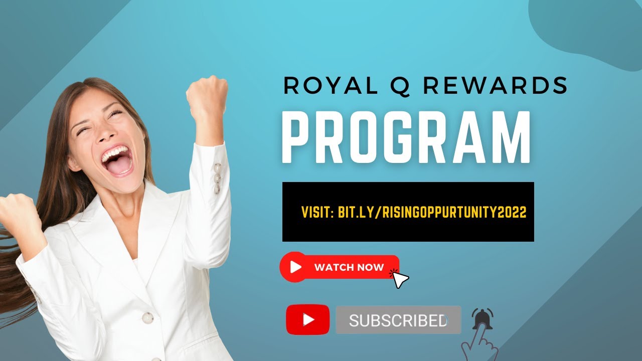 ROYAL Q REWARDS PROGRAM - YouTube