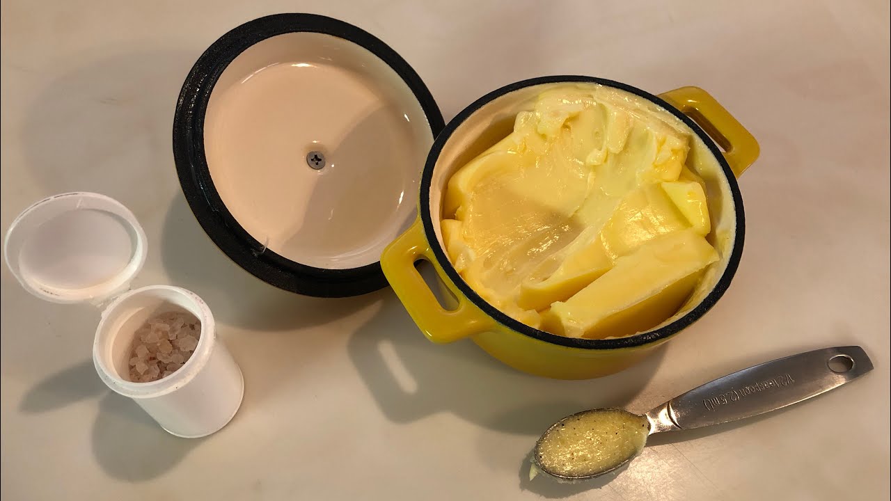 Fasting Tips: Salt crystals, and Salted Butter - YouTube