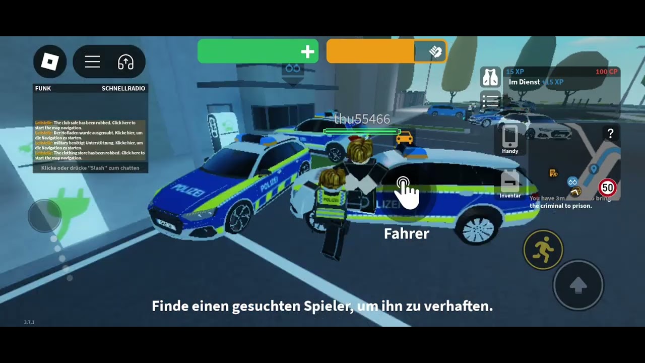 Polizei Schicht im neuen Update l Roblox Notruf Hamburg - YouTube