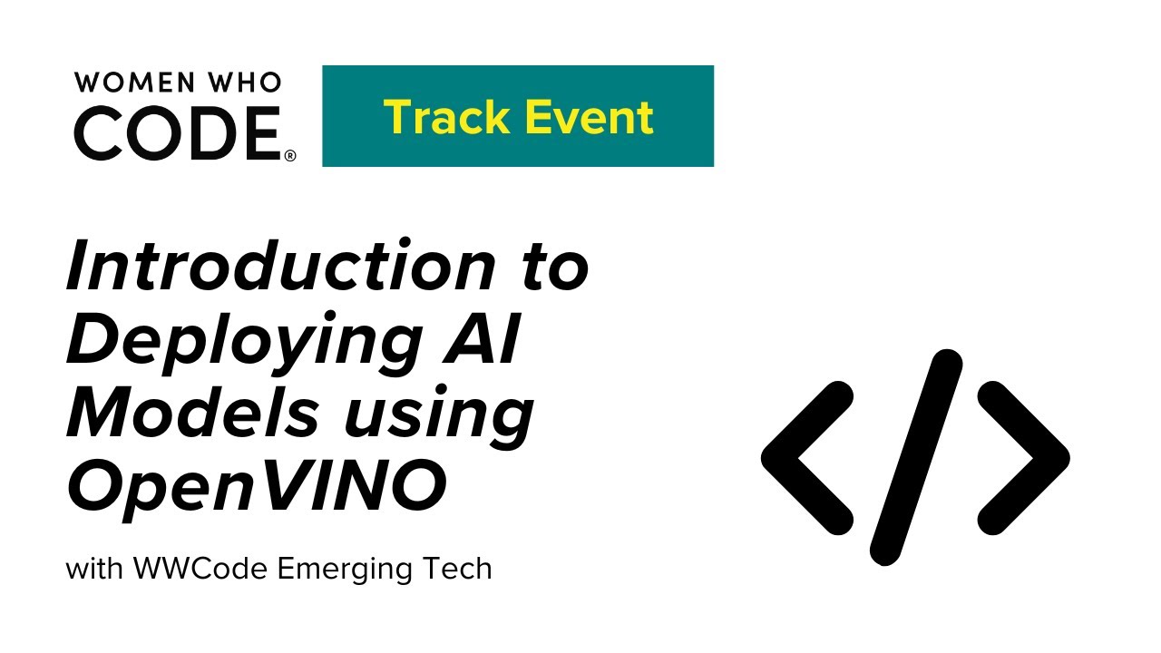 Introduction To Deploying Ai Models Using Openvino Youtube