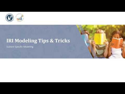 IRI - Modeling the IRI - YouTube