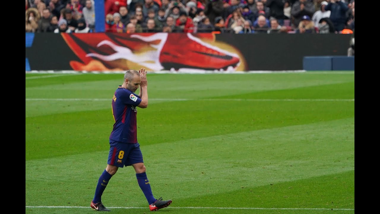 Don Andrés Iniesta| Leyenda del fútbol (1994-2020) - YouTube
