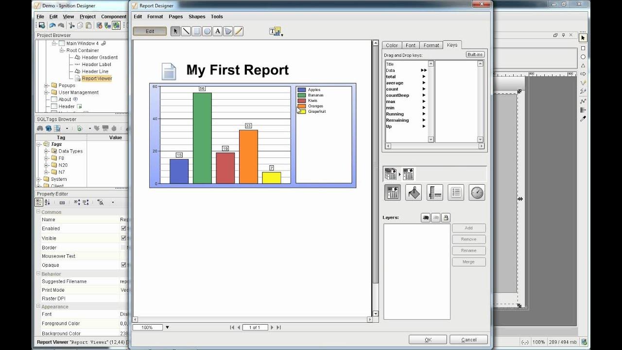 Ignition Designer: Create a Simple Report - YouTube