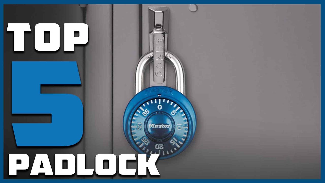 Top 5 Best Padlocks in 2024 | In-Depth Reviews & Buying Guide - YouTube