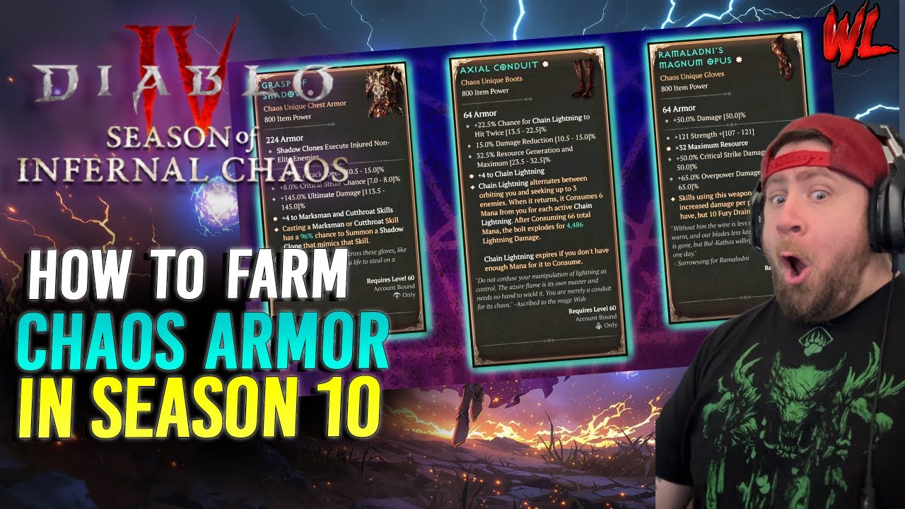The Best Chaos Armor Farm in Diablo 4 Season 10! - YouTube