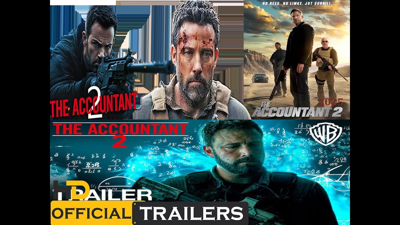 The Accountant 2 Official Trailer 2025 720P - YouTube