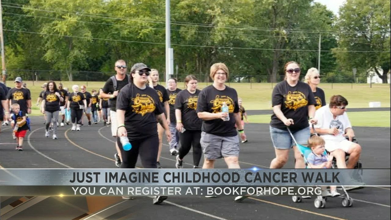 Just imagine childhood cancer walk - YouTube