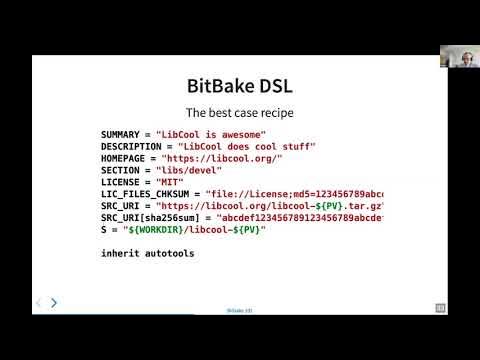Bitbake 101, running the Yocto Project workflow, Harald Achitz - YouTube