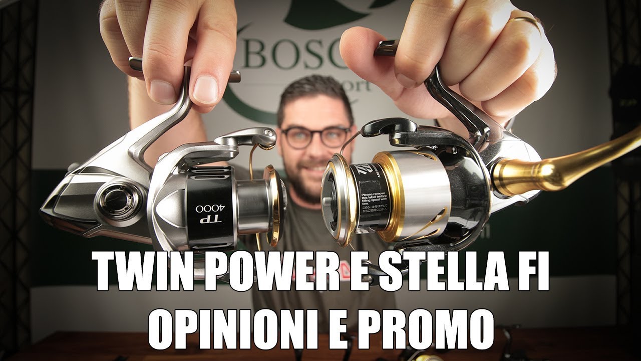 STELLA FI & TWIN POWER GRIGIO - promo su due Shimano top di gamma - YouTube