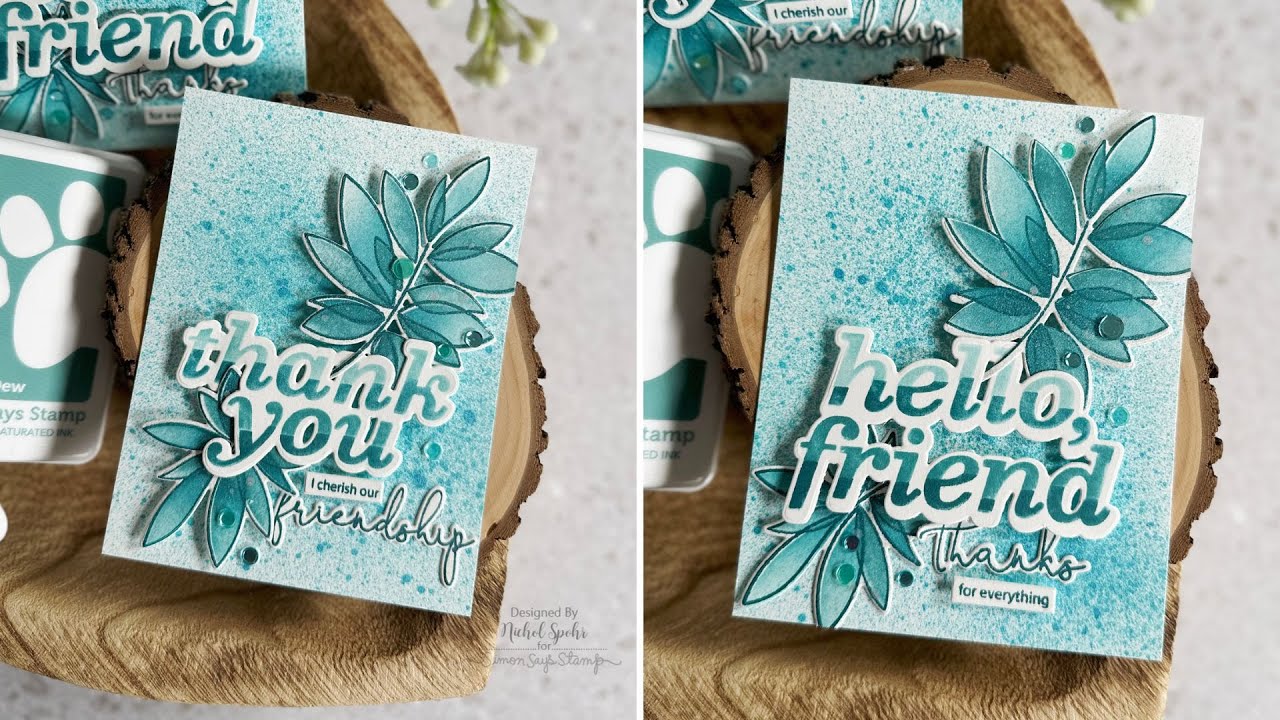 Monochromatic Magic Handmade Cards with Stencils + Dies by Nichol Spohr ...