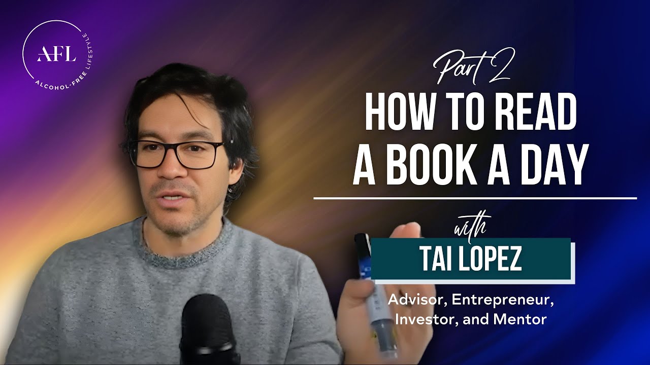 How To Read a Book a Day - Tai Lopez (Part II of III) - YouTube