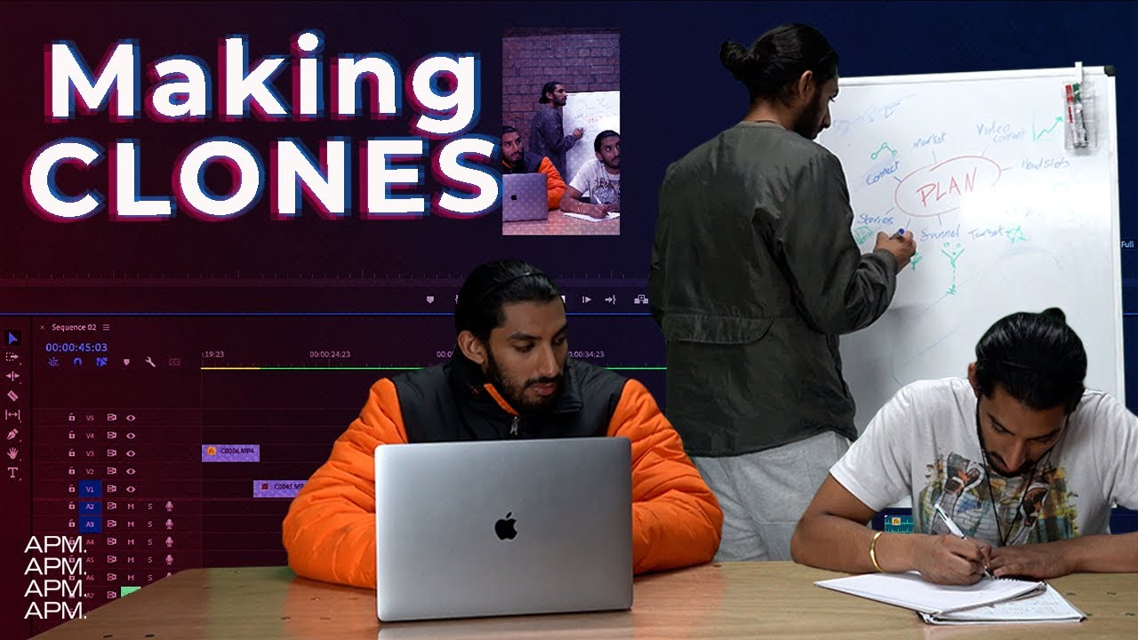 How to make CLONES - Behind the scenes - YouTube