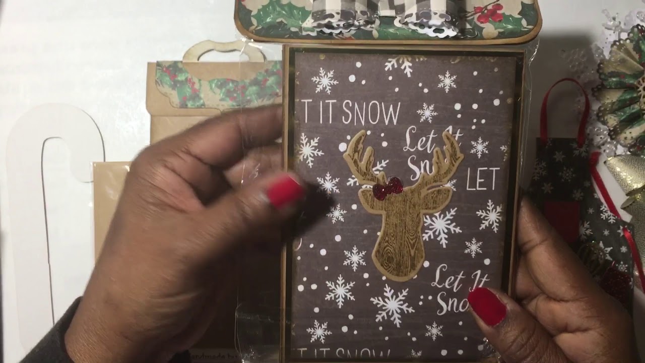 My swap from Happycrafter Lisa Goss - YouTube