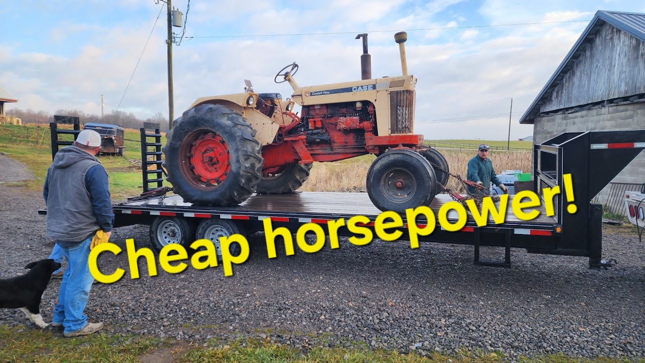 Marketplace score! 1966 case 1030 - YouTube