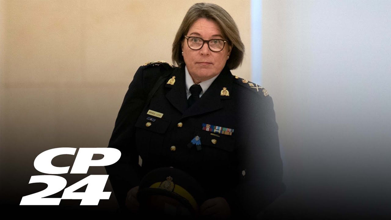 RCMP Commissioner Brenda Lucki to retire next month - YouTube