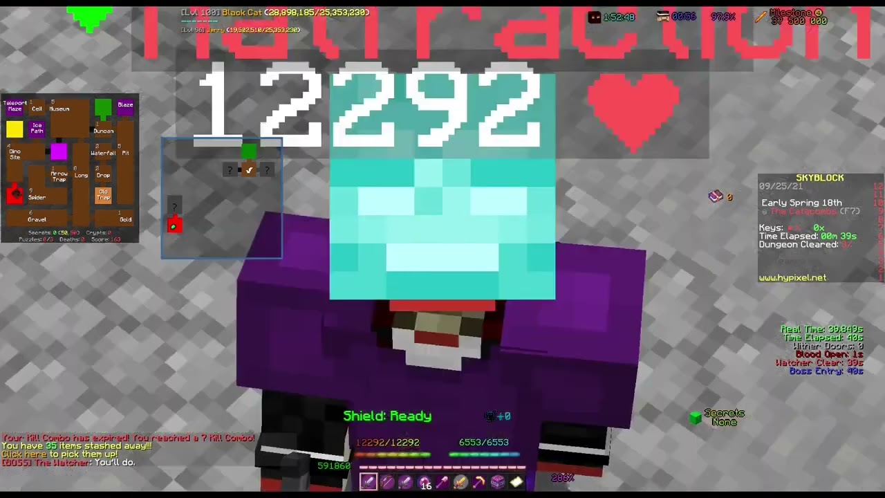 Skyblock helper FIRST SKYBLOCK mod DUNGEON Utilities + ANTI Wipe ...