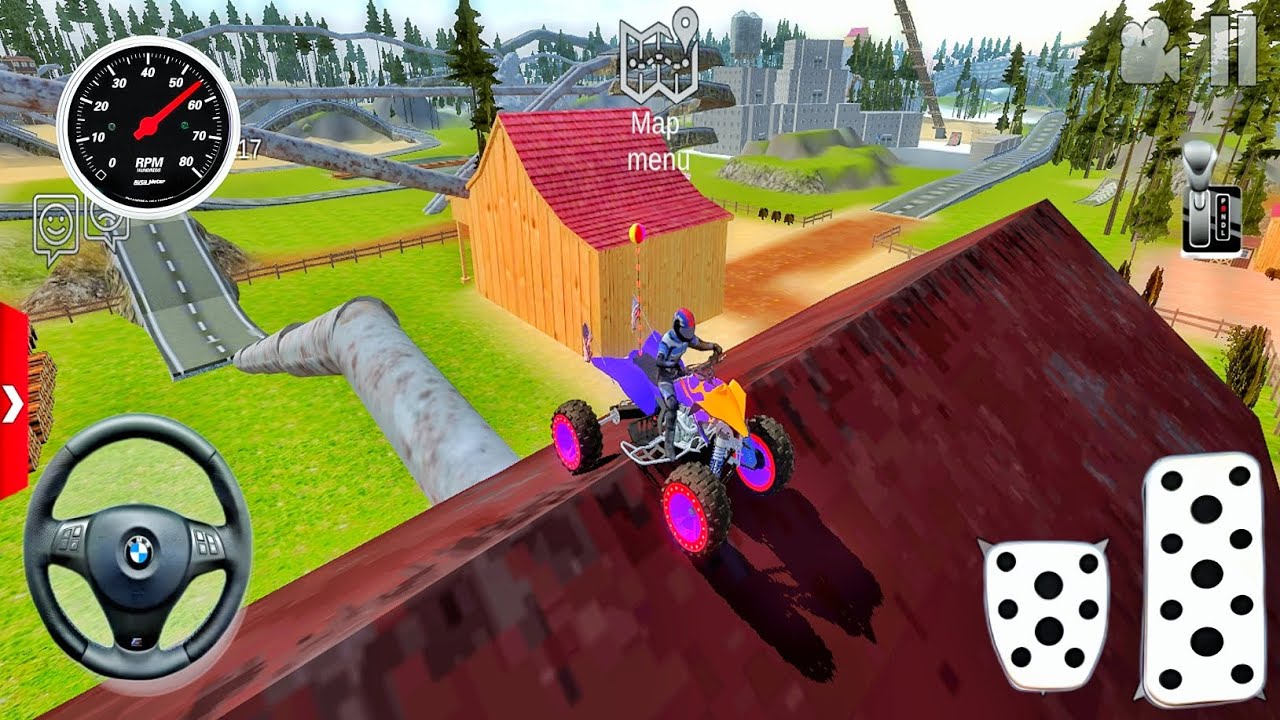 Offroad Dirt ATV Monster Quad Motor Bikes Driving Gameplay | Offroad ...