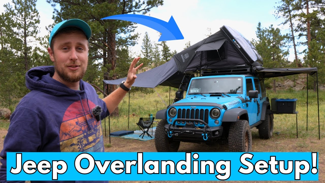 Tour of my Jeep Wrangler JKU Overlanding Rig | iKAMPER | Walkthrough ...