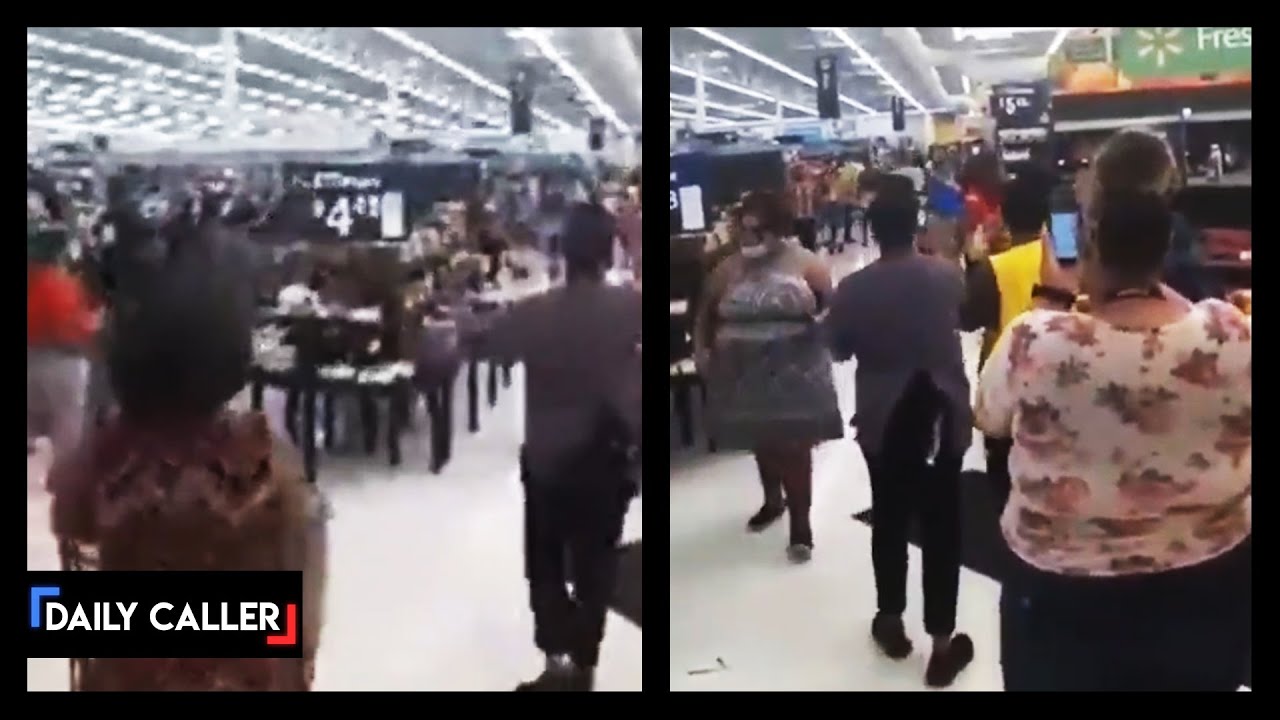 Worshippers Congregate In Walmart As Churches Remain Closed - YouTube