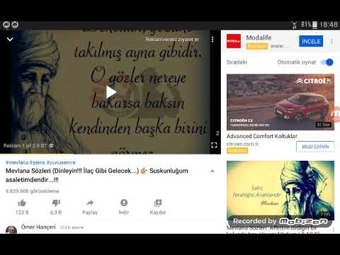 Mevlananın 20 güzel sözü.