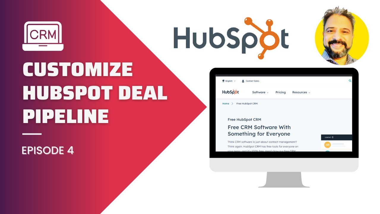 Episode 4: Customize Deal Pipeline in HubSpot CRM - YouTube