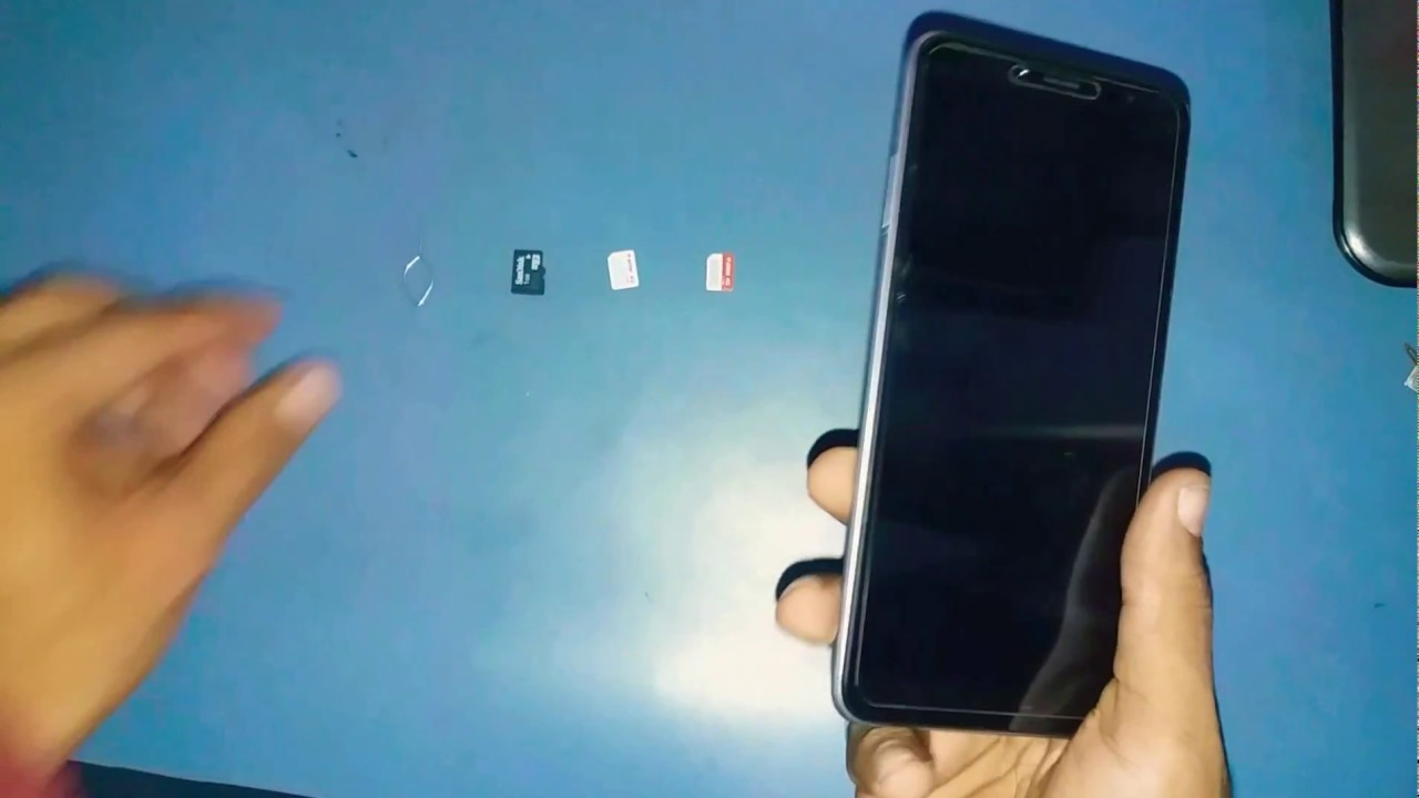 Redmi Y2 ; How to Insert 2 sim & sd card in MI Y2 - YouTube