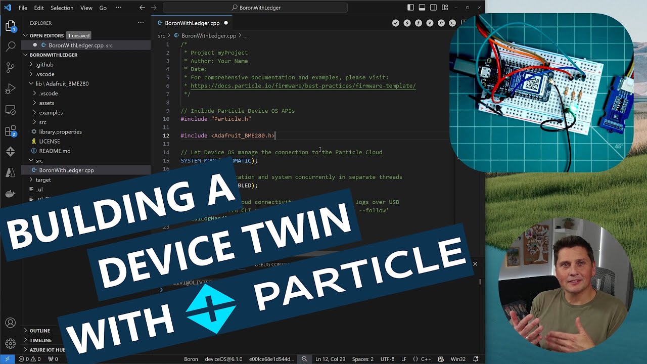 Building a Device Twin with Particle - YouTube