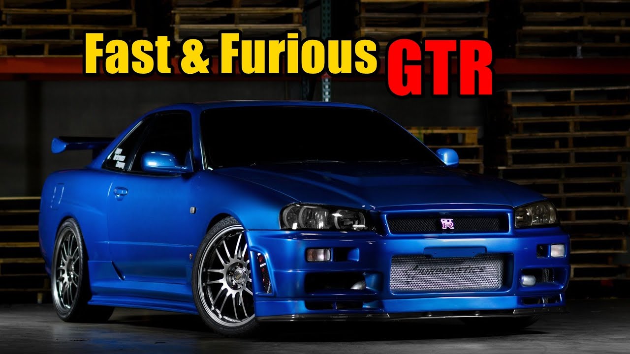 Fast & Furious - PAUL WALKER Skyline GTR - YouTube