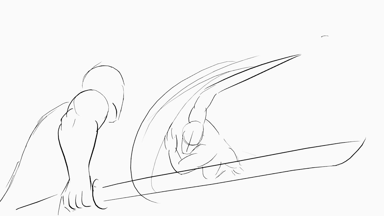 Sword Fight Part 1 [Learning Animation] - YouTube