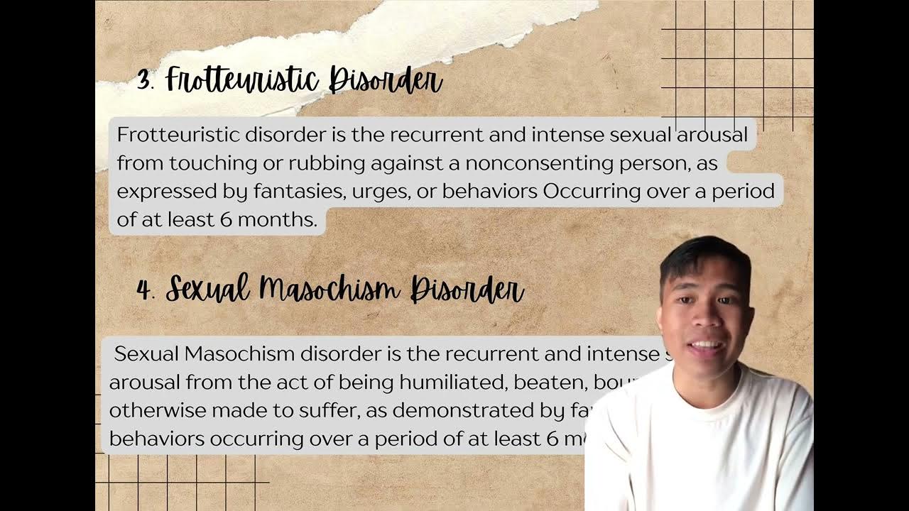 PARAPHILIC DISORDERS (JOHAIRE E. GOMONSANG BSSW 2C. SOCIAL WORK AND ...