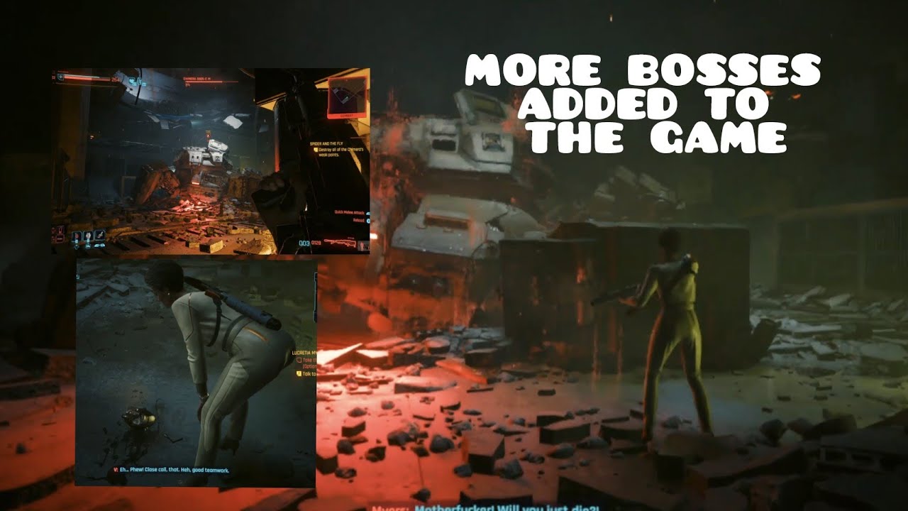 Cyberpunk 2077 Phantom Liberty: Chimera Boss Fight - YouTube