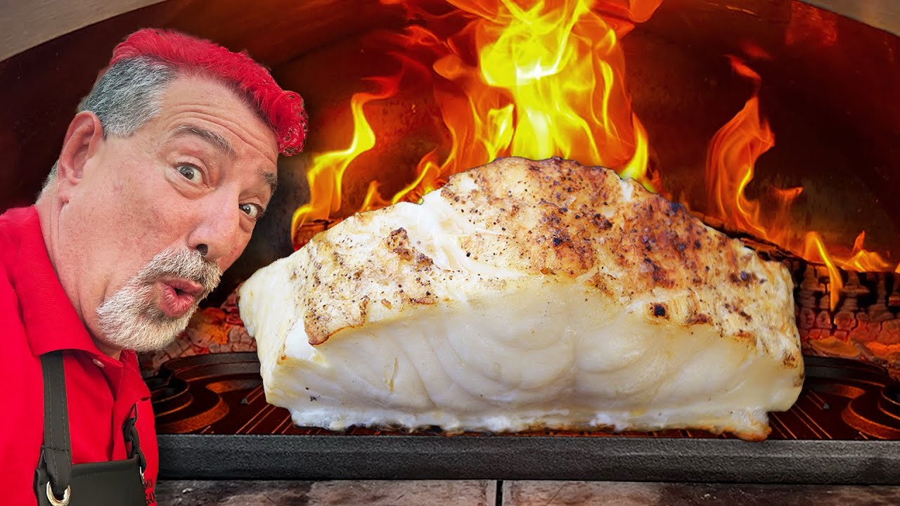 Wood Fired Chilean Sea Bass - This Fish is FIRE! - YouTube