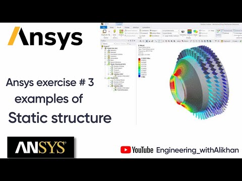 Ansys statics structure Analysis | Ansys workbench for ultimate beginners | #ansysworkbench ...
