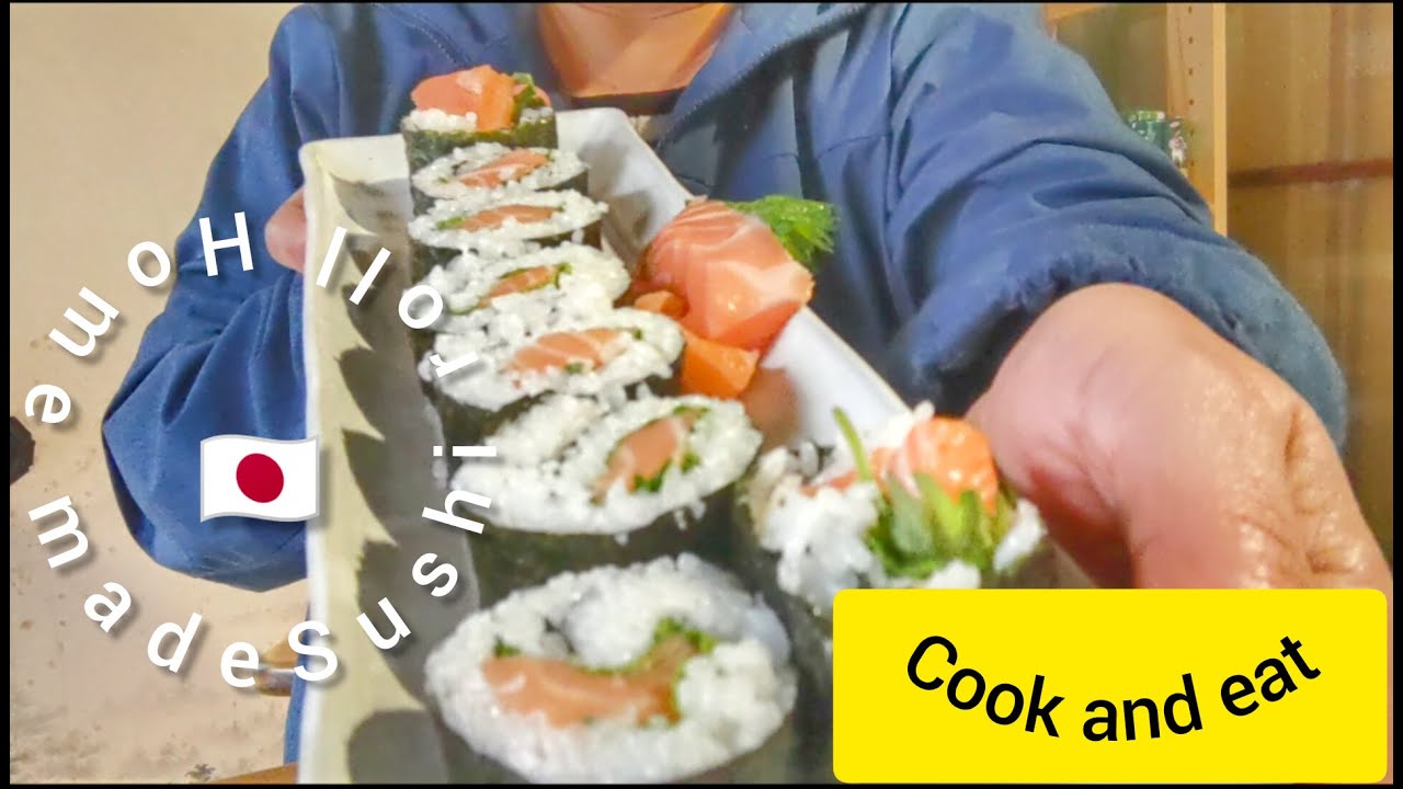 How to prepare Instant Yakisoba//Home made Sushi roll #themaking - YouTube