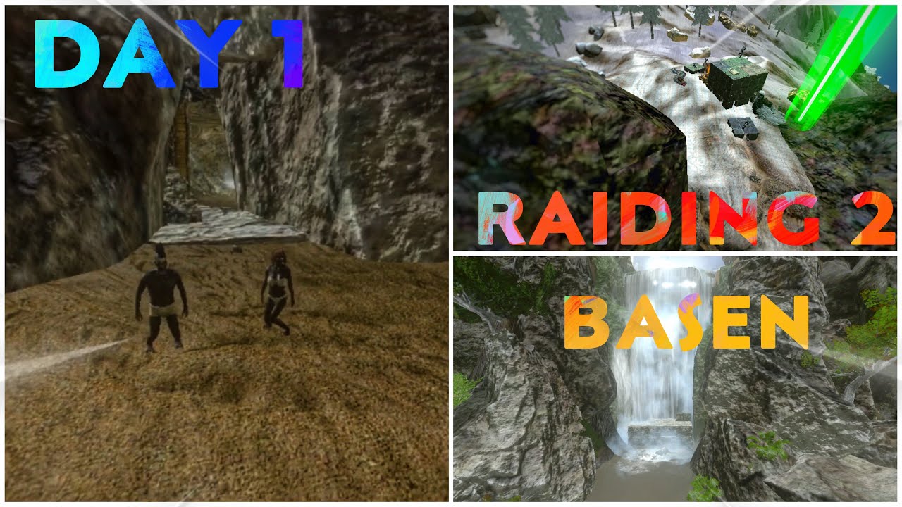 Ark Mobile - Fresh Start Raiding blue obi base and hidden base [Episode ...