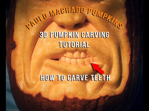 ᐈ Carving pumpkin teeth: A Complete Beginner's Guide