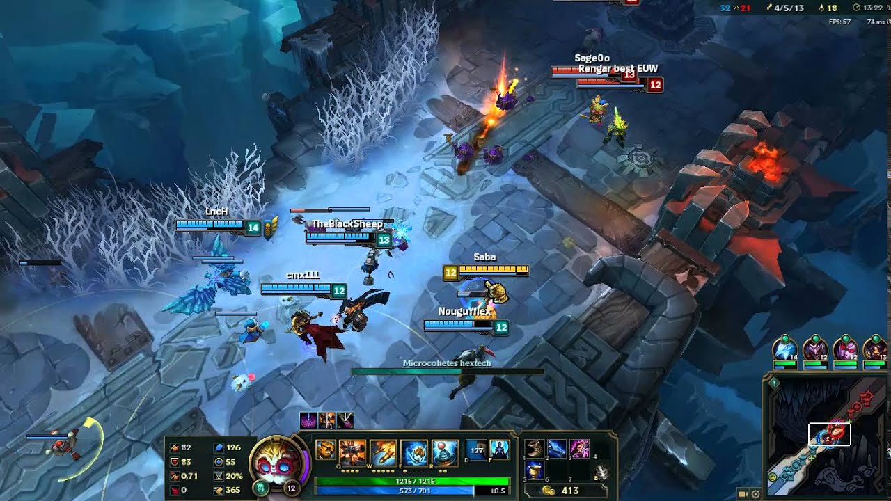 League of legends - Heimerdinger in an ARAM! Video Game 13 - lol - YouTube