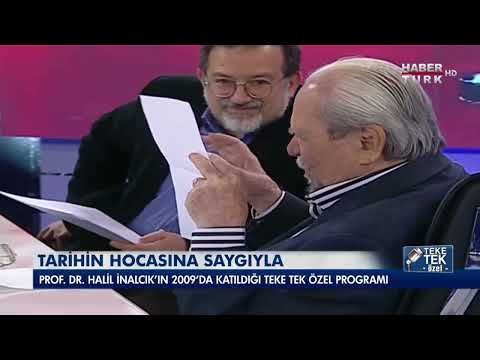 Halil İnalcık Süleyman'ın Hürrem'e yazdığı şiiri okuyor.