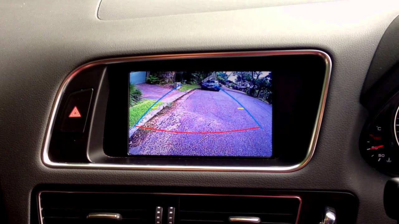 Audi Q5 Reverse Camera-cargpsaustralia.com.au - YouTube