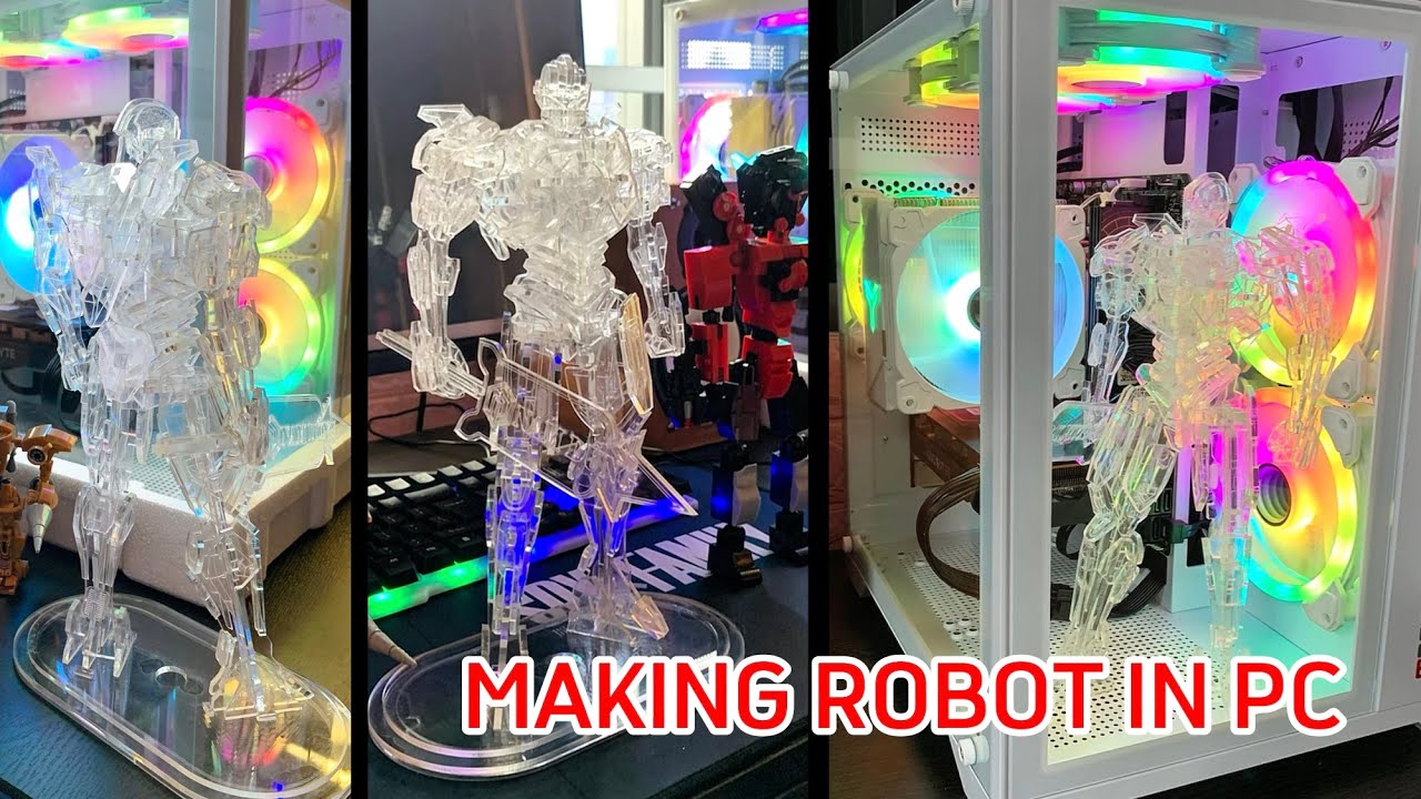 How to make robot invisible in PC at home DIY / Free download sharing ...
