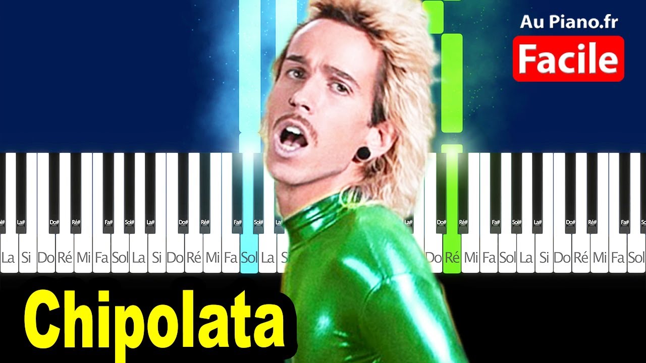 Téo Lavabo Chipolata • Piano Cover Tutorial Parole (AuPiano.Fr) - YouTube