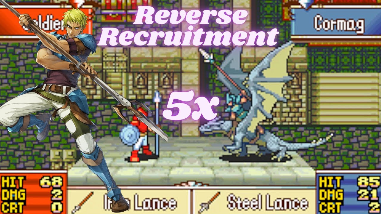 "Crown Prince Cormag!" Fire Emblem Sacred Stones Reverse Recruitment ...